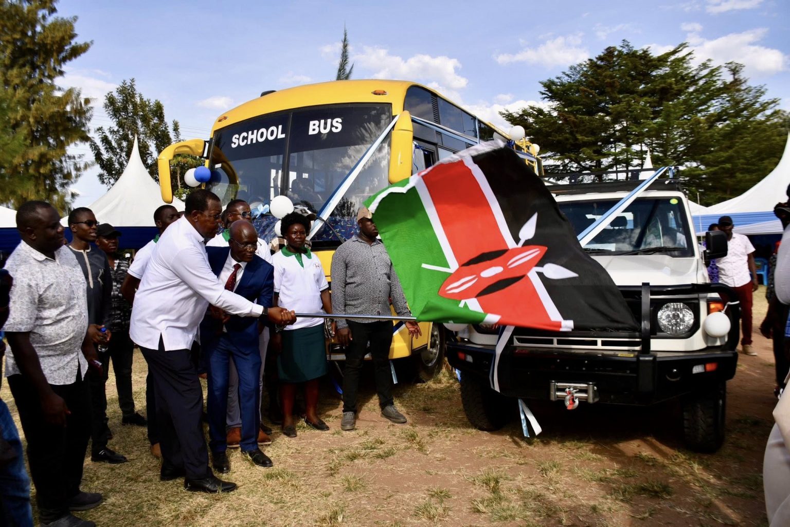 NG-CDF Boosts Education Infrastructure in Karachuonyo with School Bus ...